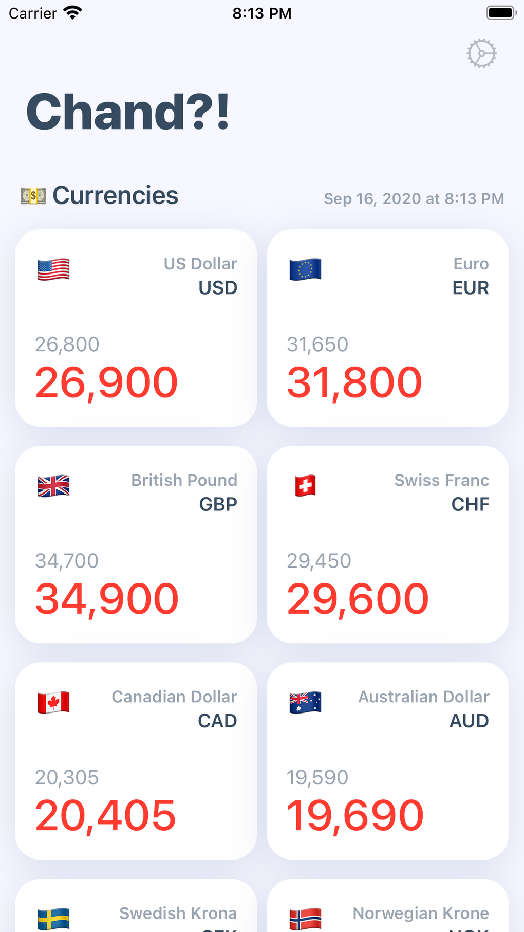 Chand for iPhone - Download