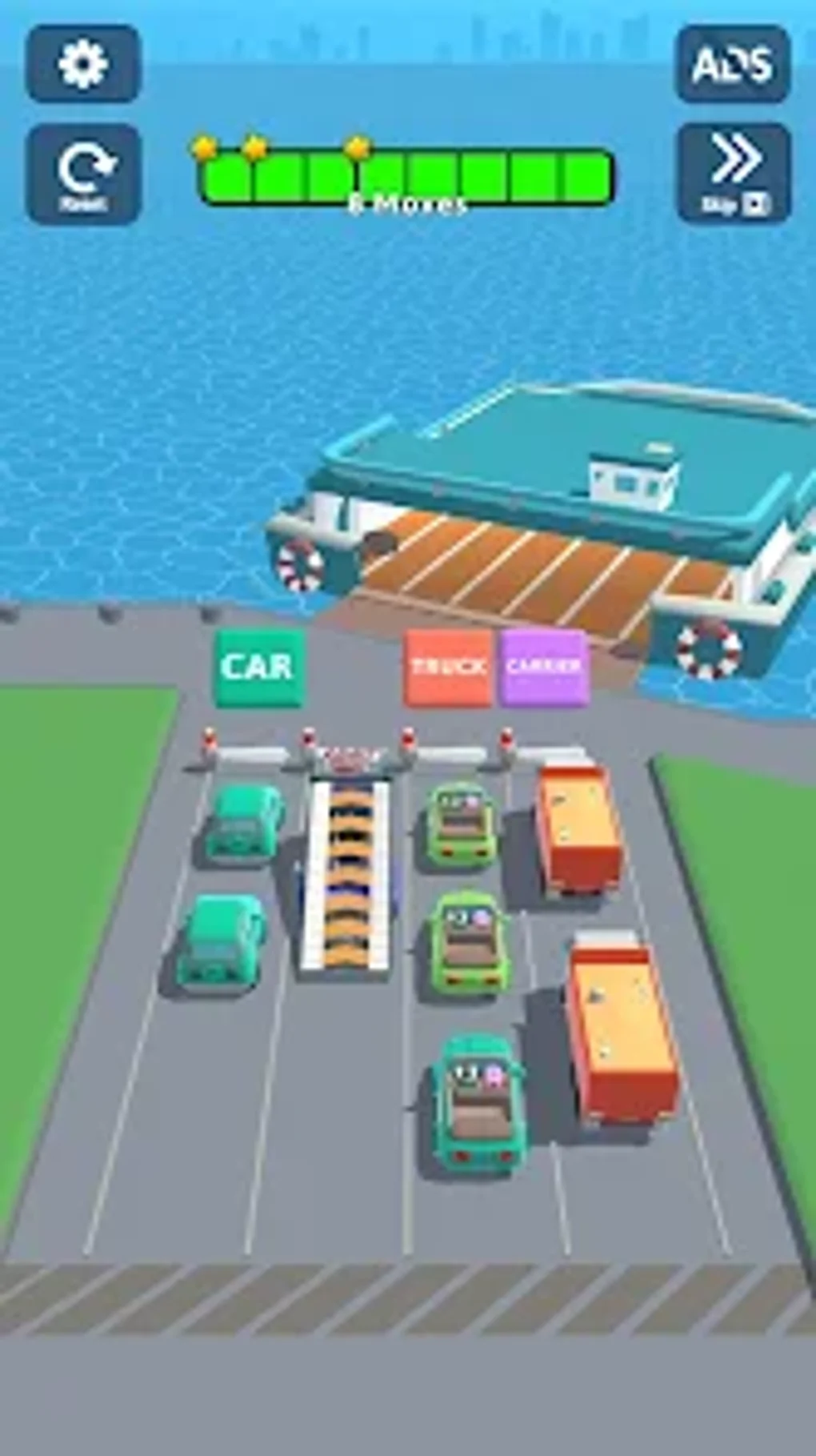 Car Stack - A Queue Puzzle pour Android - Télécharger