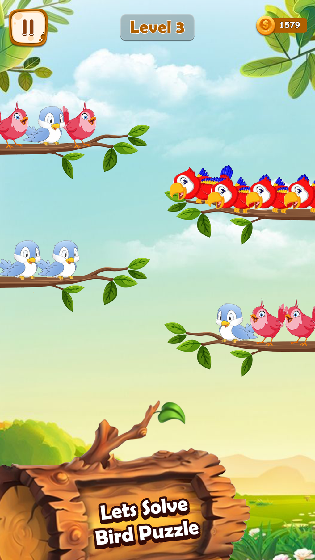 iPhone 용 Bird Color Sort : Puzzle Games - 다운로드