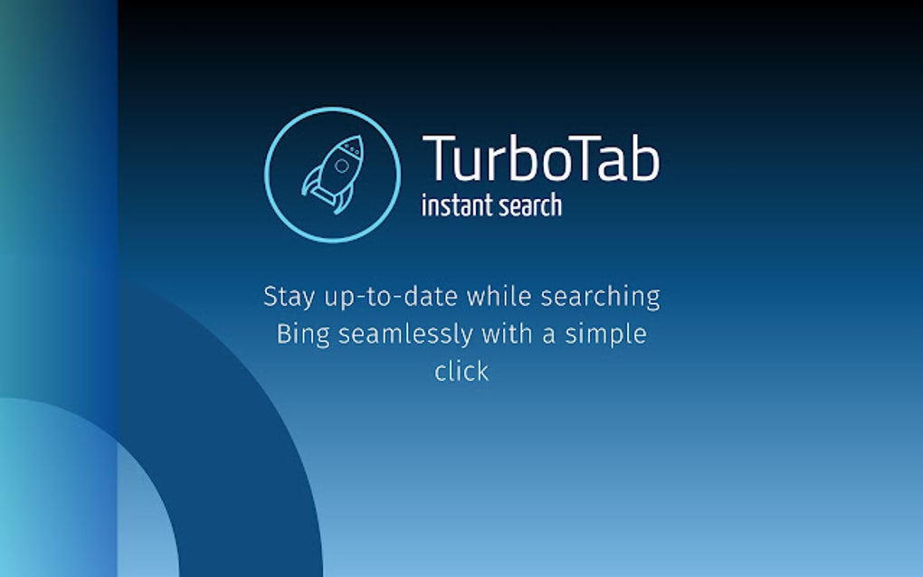 TurboTab: Instant Search for Google Chrome - Extension Download