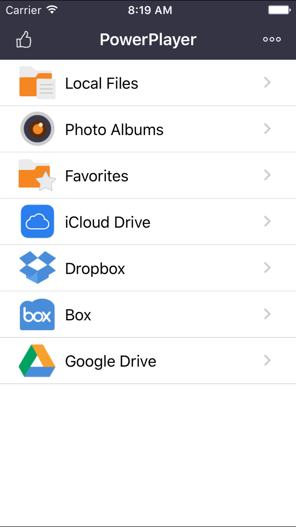 iPhone 용 Power Video Player - 다운로드 iPhone 용 Power Video Player - 다운로드
