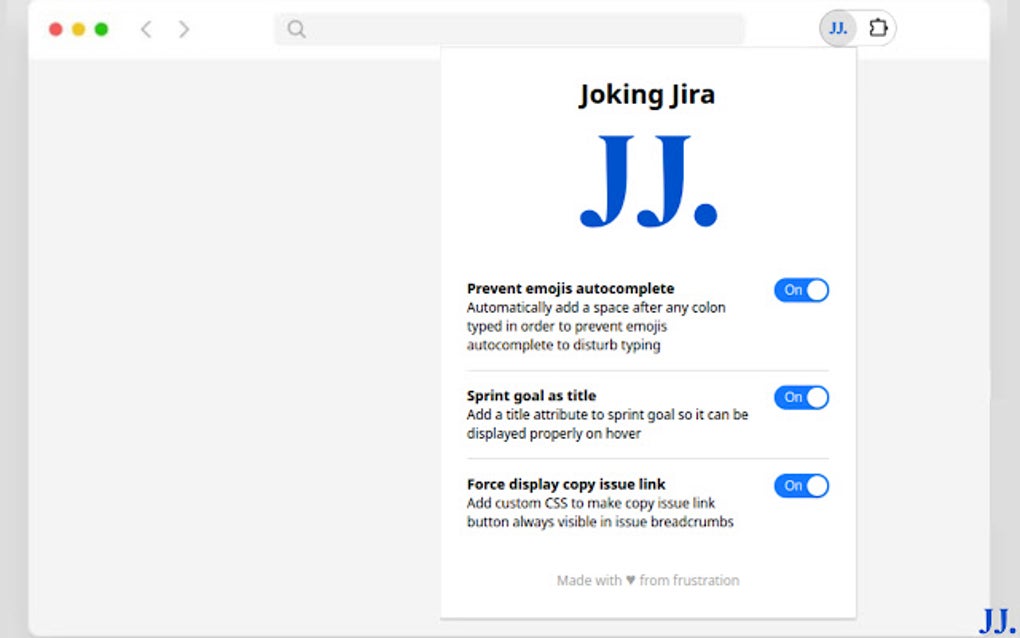 Joking Jira pour Google Chrome - Extension Télécharger