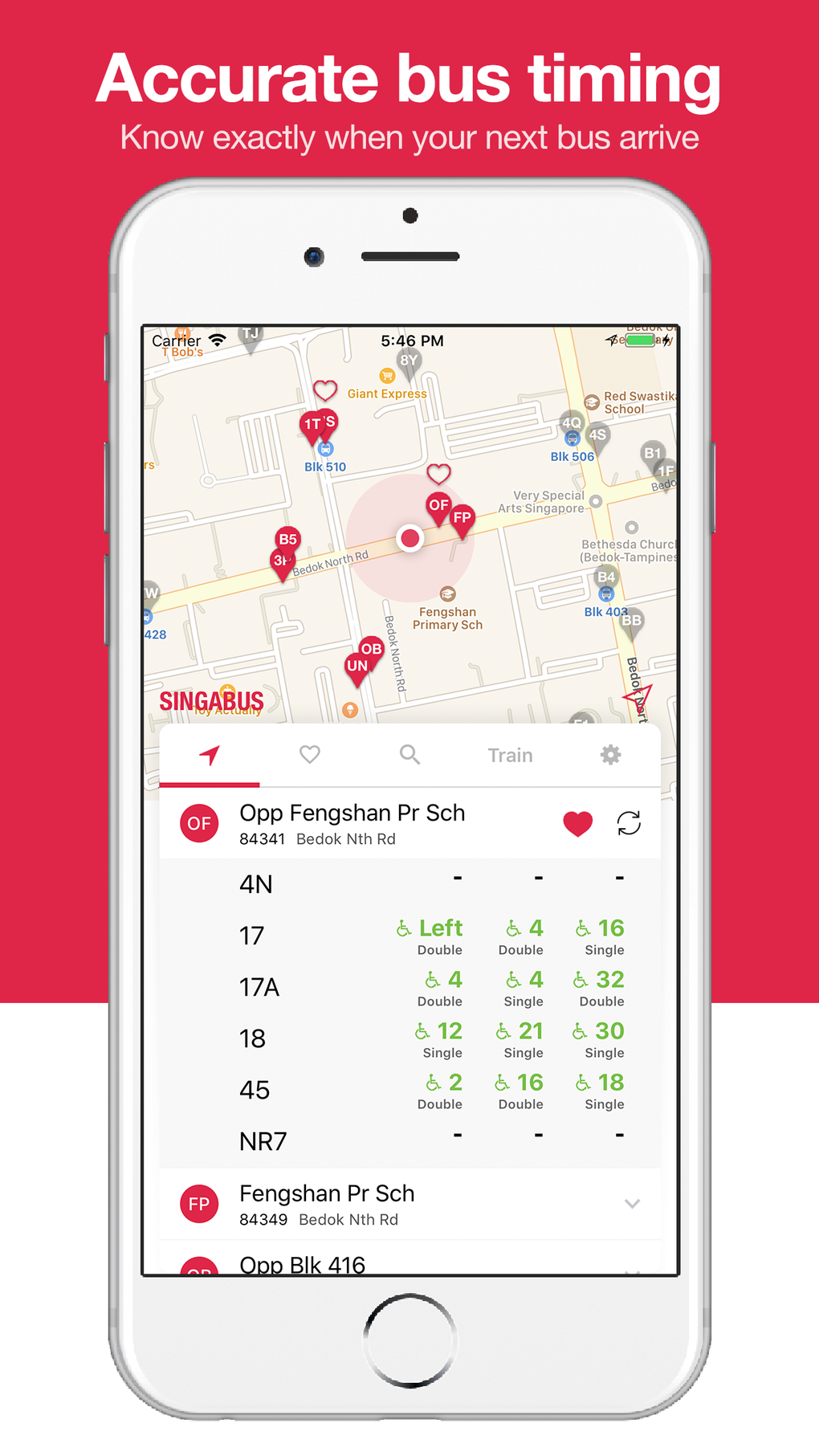 Singabus Bus Timing MRT Para IPhone Download