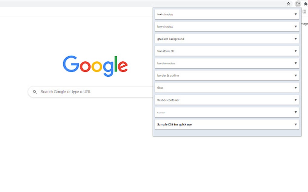 CSS generator Google Chrome için - Eklenti İndir