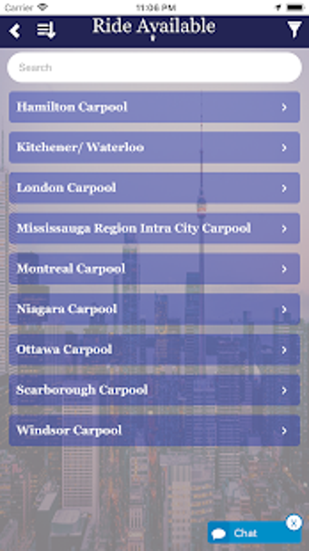 College Carpool para Android - Descargar