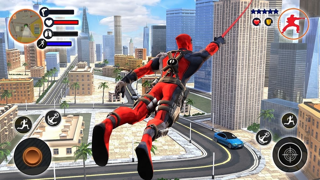 Miami Rope Hero Spider Games APK for Android - Download