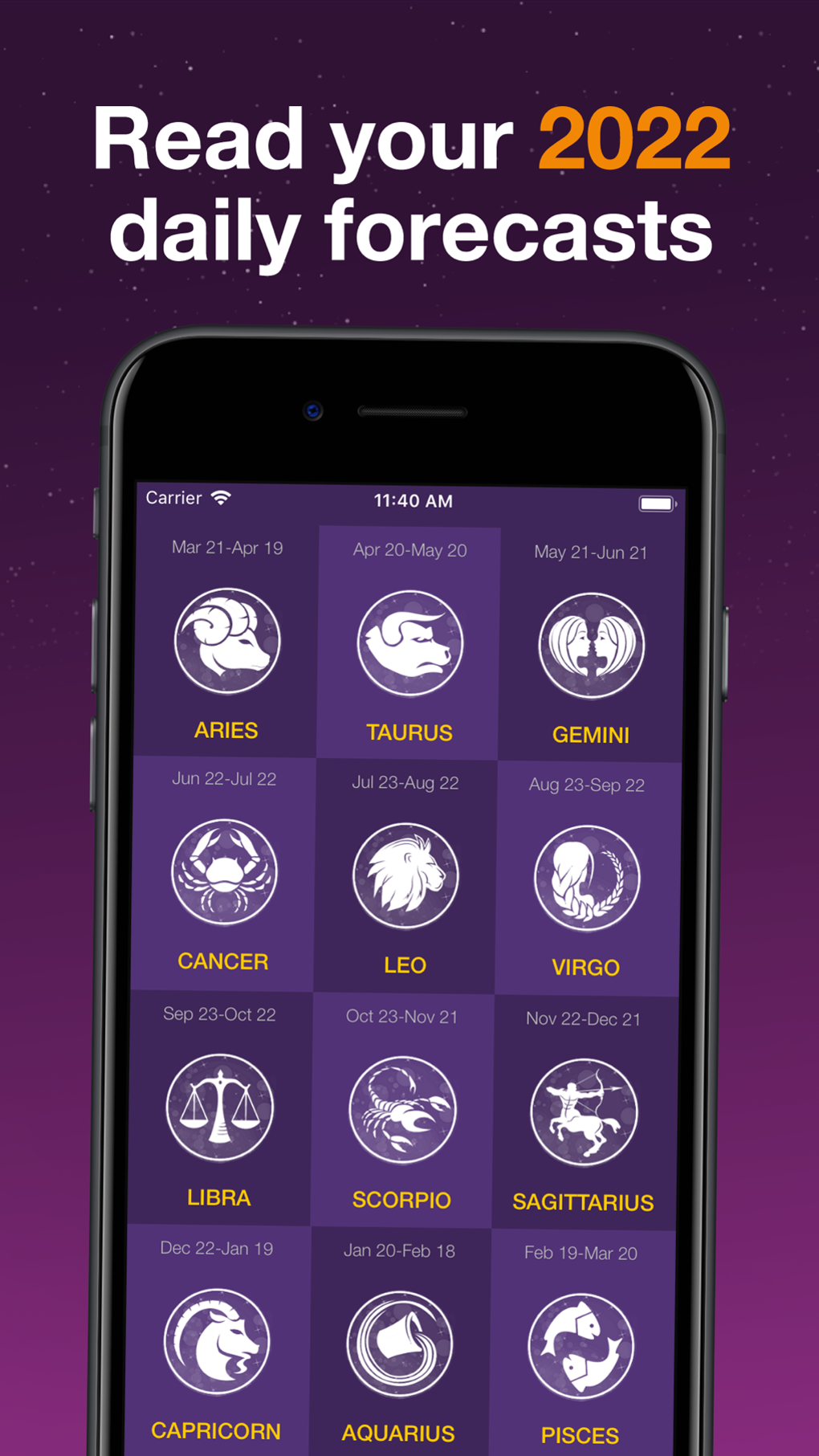 Daily Horoscope - Astrology for iPhone - Download