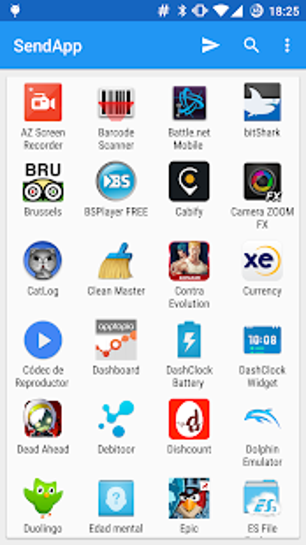 SendApp Share your apps APK para Android - Descargar