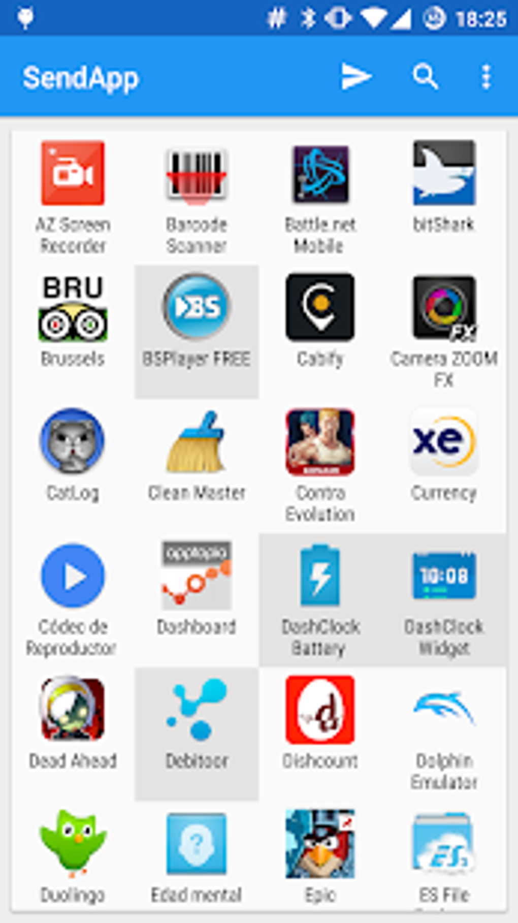 SendApp Share your apps APK para Android - Descargar