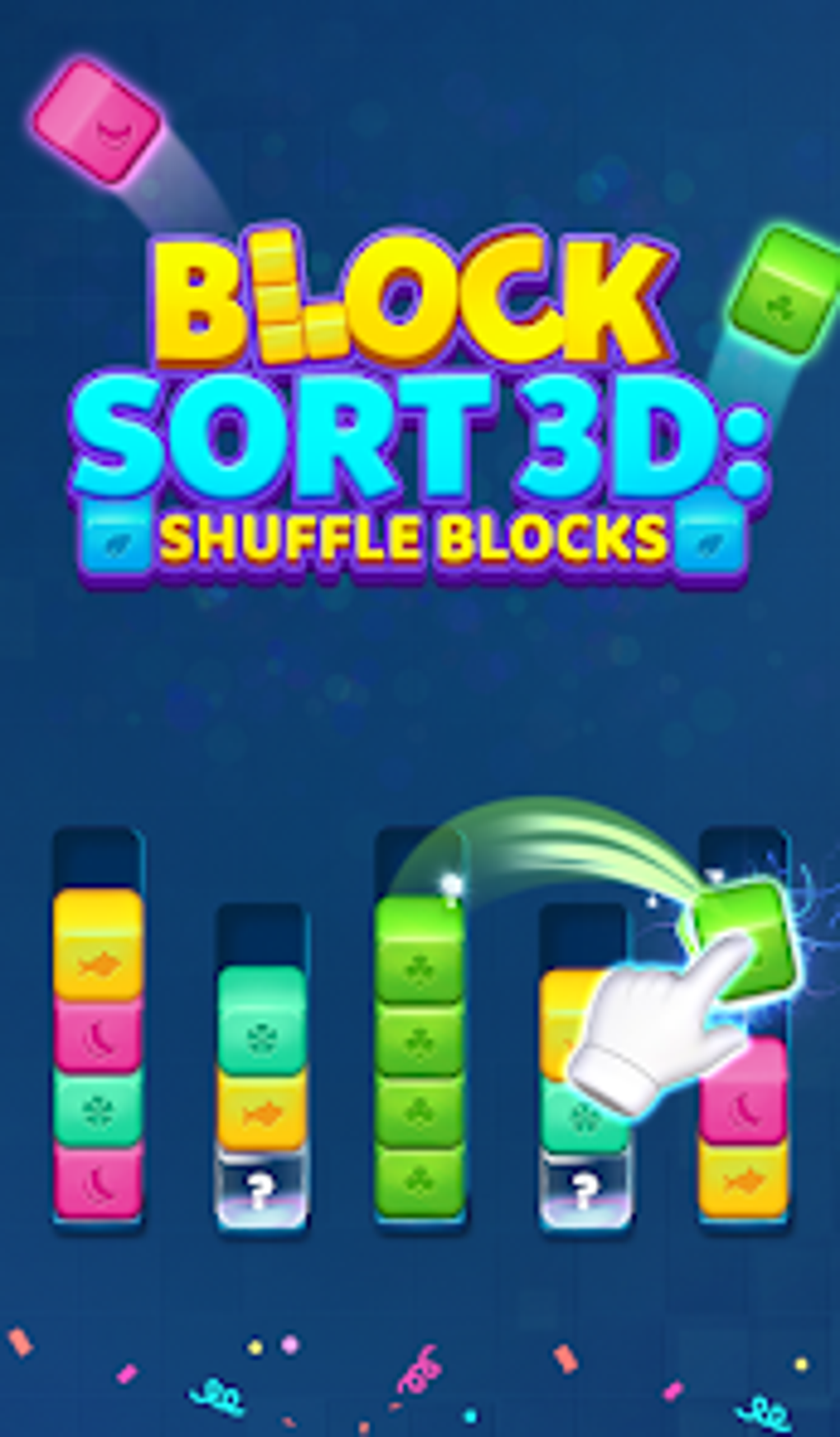Block Sort 3D: Shuffle Blocks para Android - Descargar