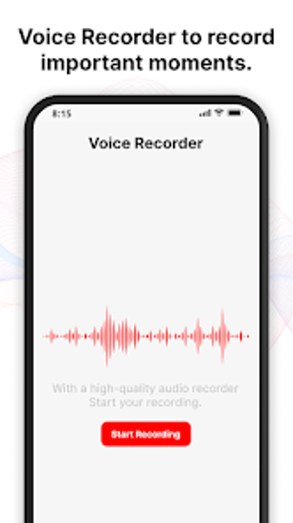 Voice Recorder: Audio Recorder pour Android - Télécharger