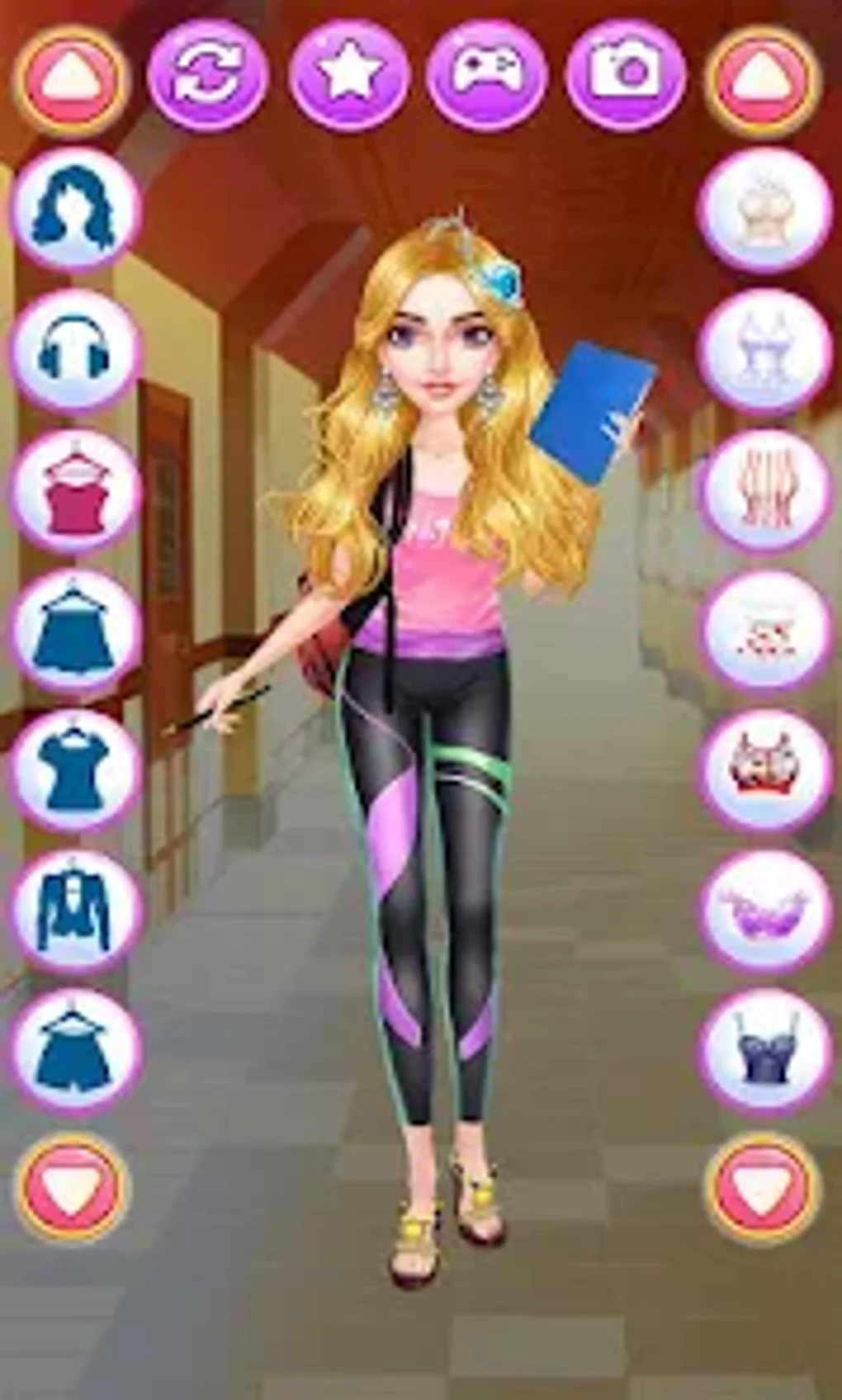 College Student Fashion Girl for Android - Download