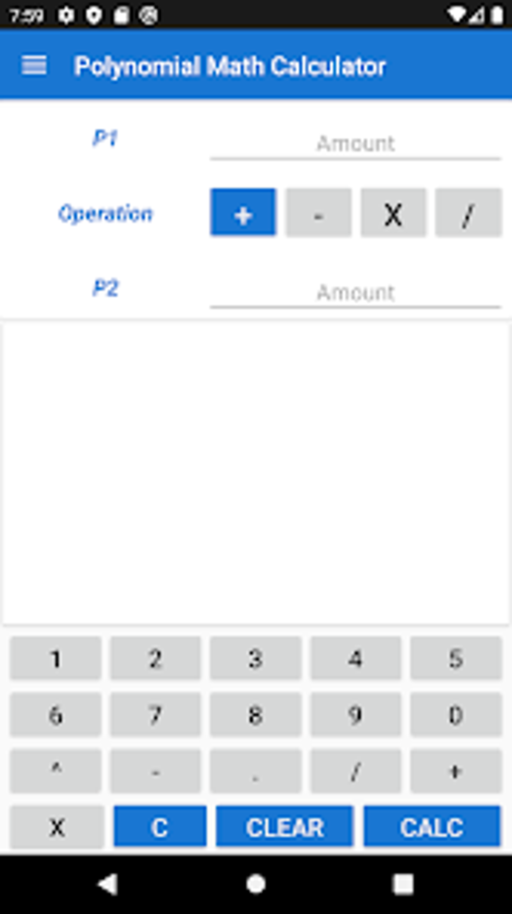 Polynomial Calculator para Android - Descargar