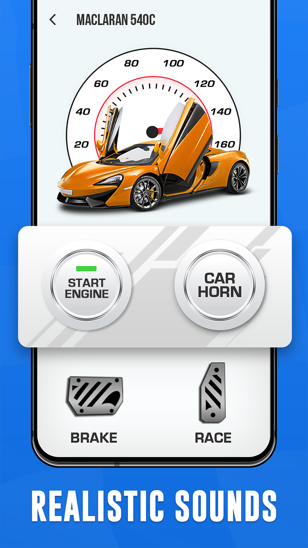 Car Engine Sounds - Gas Pedal for Android - Download