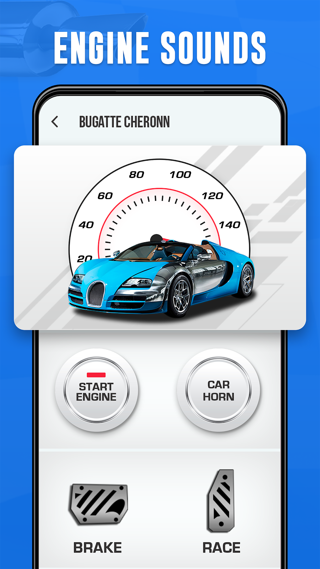 Car Engine Sounds - Gas Pedal para Android - Descargar