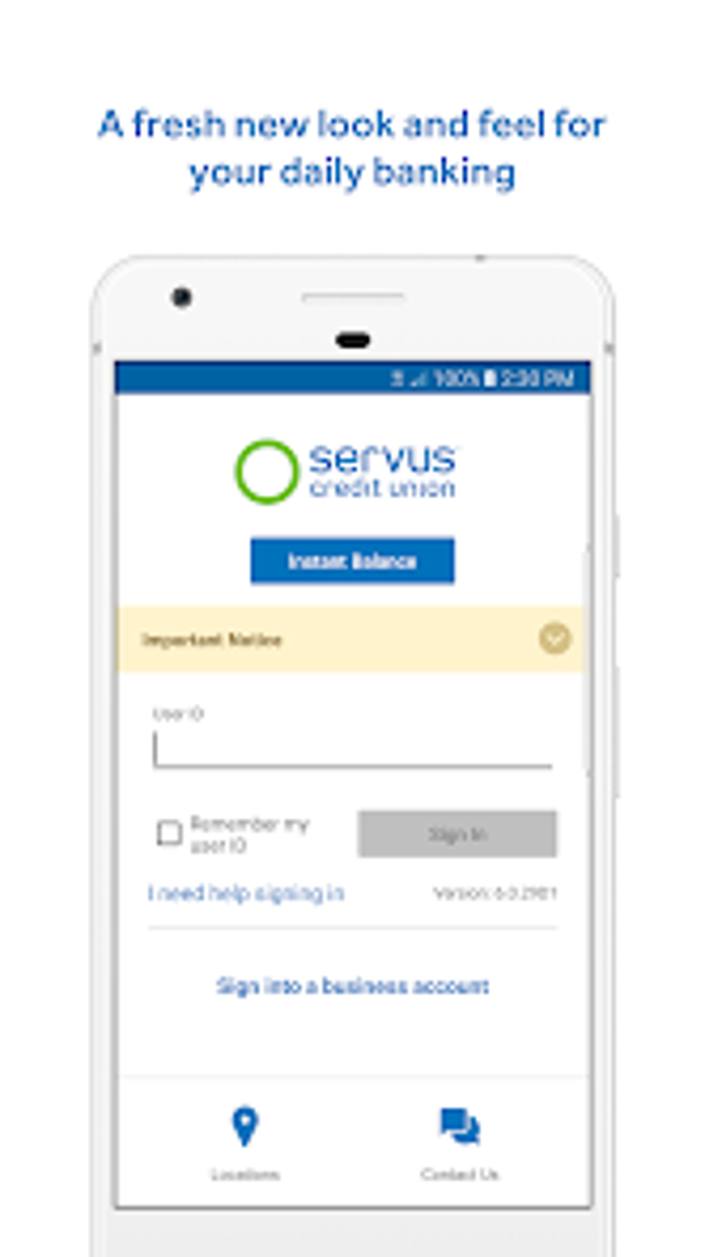 Servus Mobile Banking para Android - Download