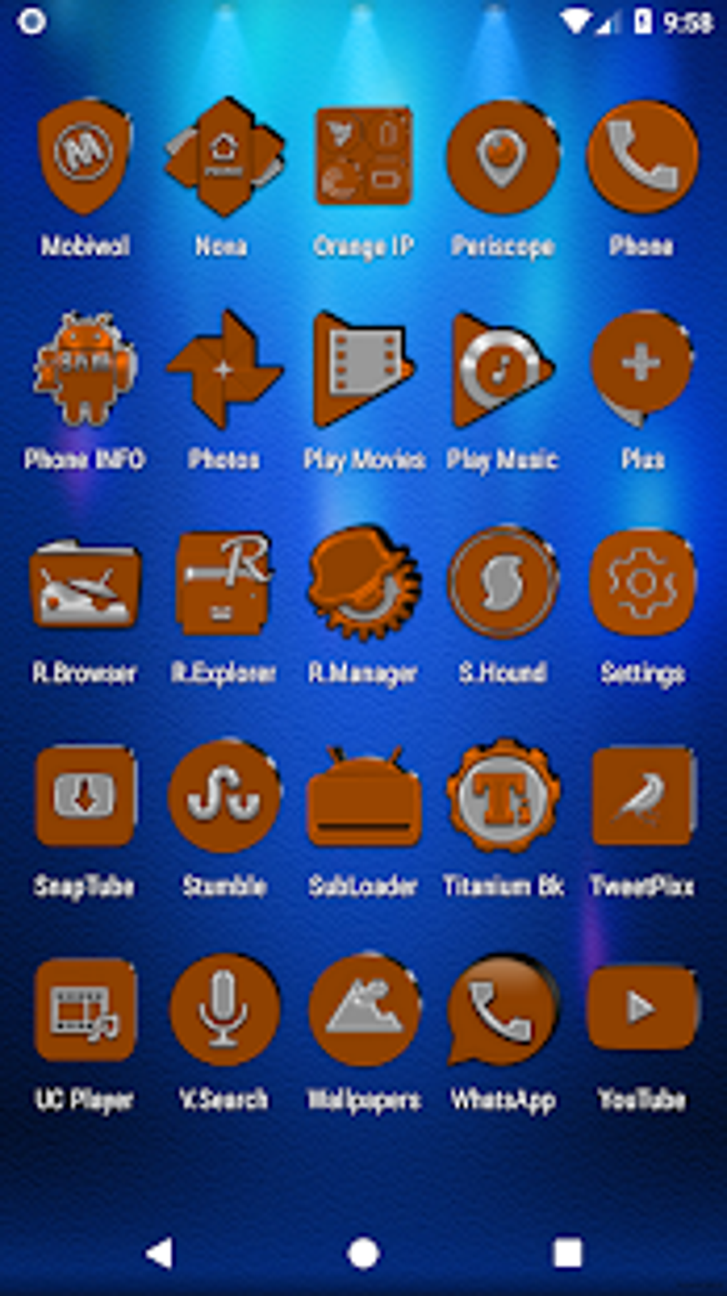 Orange Icon Pack Free APK for Android - Download