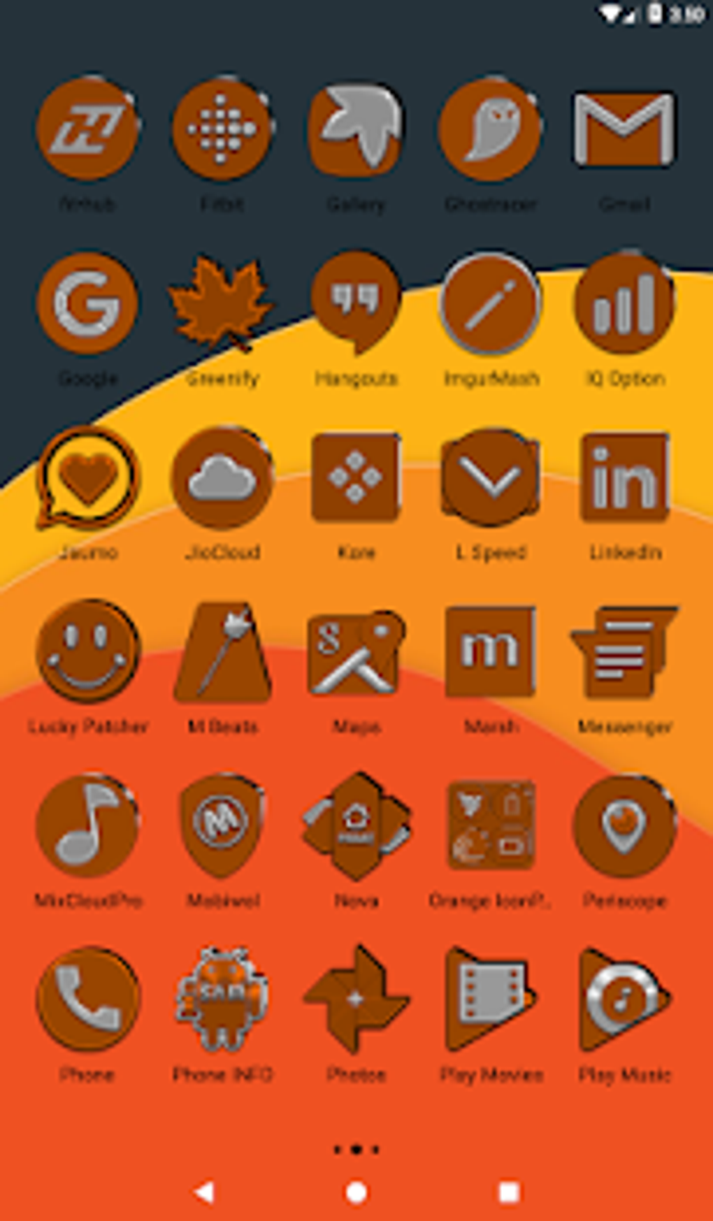 Orange Icon Pack Free APK for Android - Download