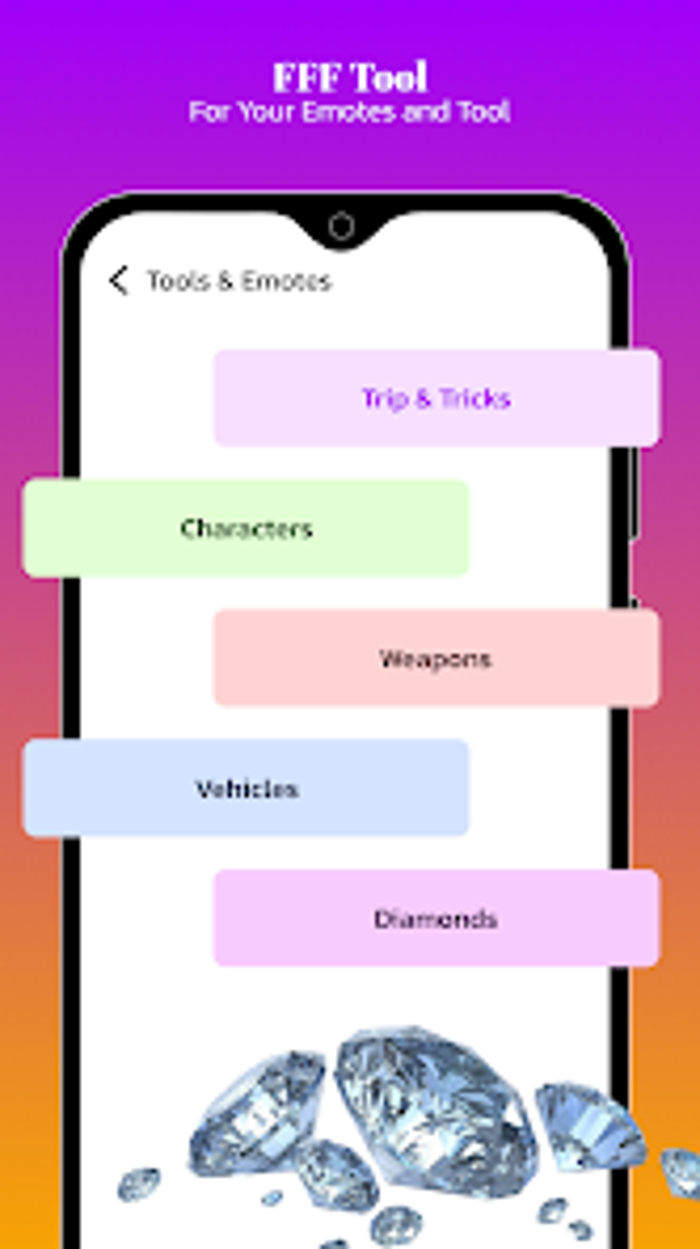 FFF FF Skin Tool Diamond Pro pour Android - Télécharger