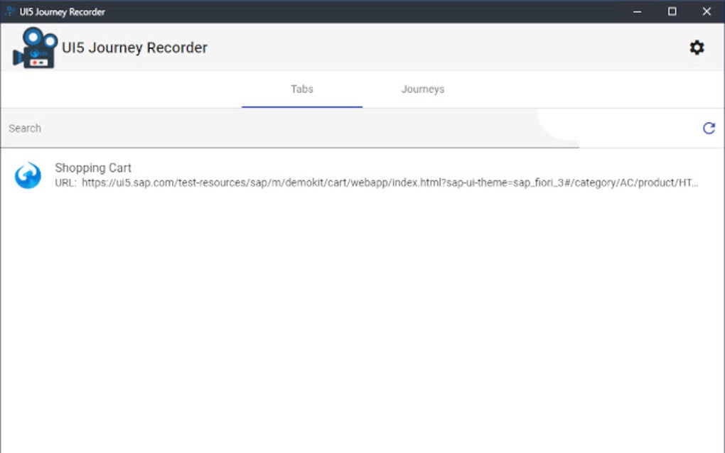 UI5 Journey Recorder for Google Chrome - Extension Download