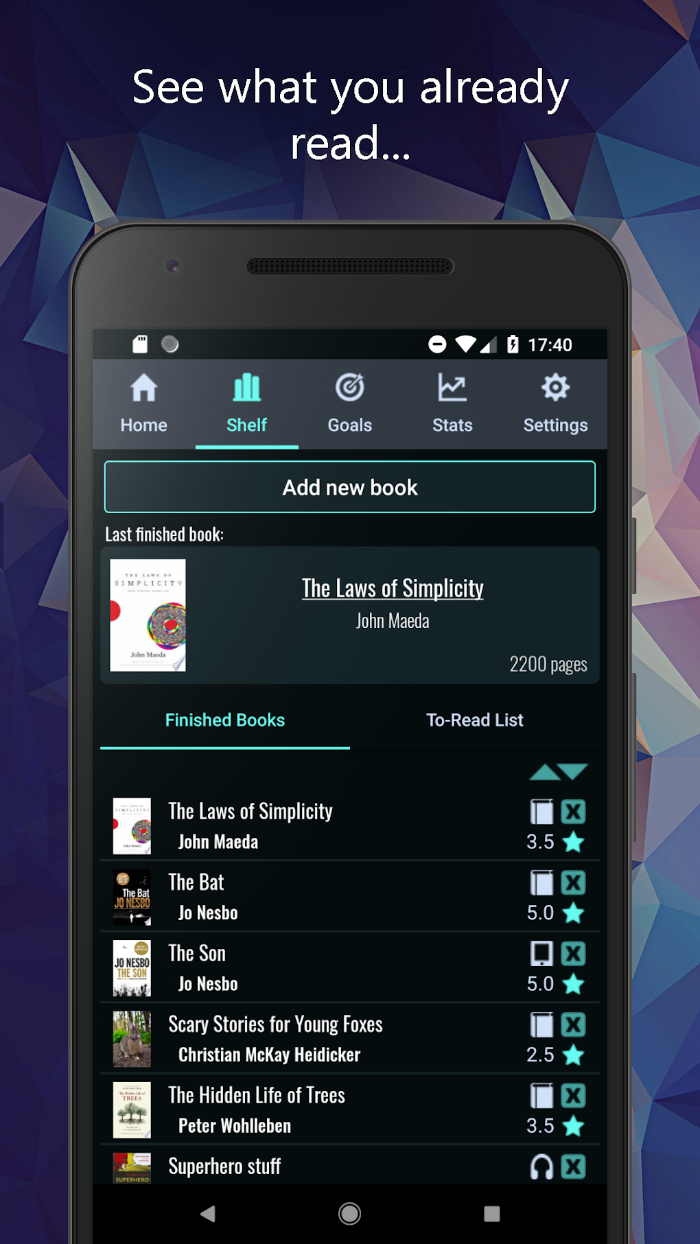 my Reading Record - Reading Tracker APK for Android - Download