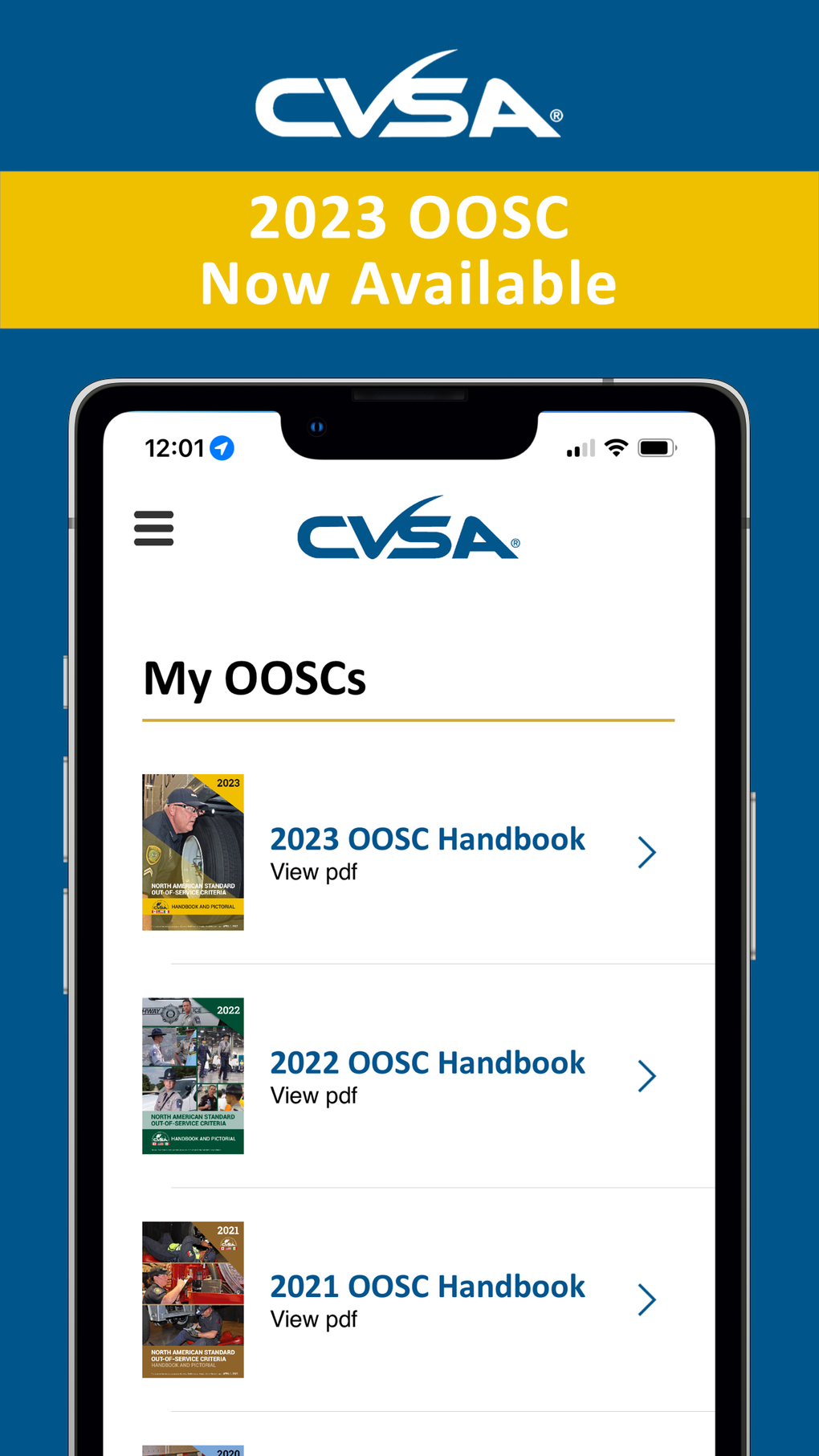 CVSA Out-of-Service Criteria para iPhone - Download