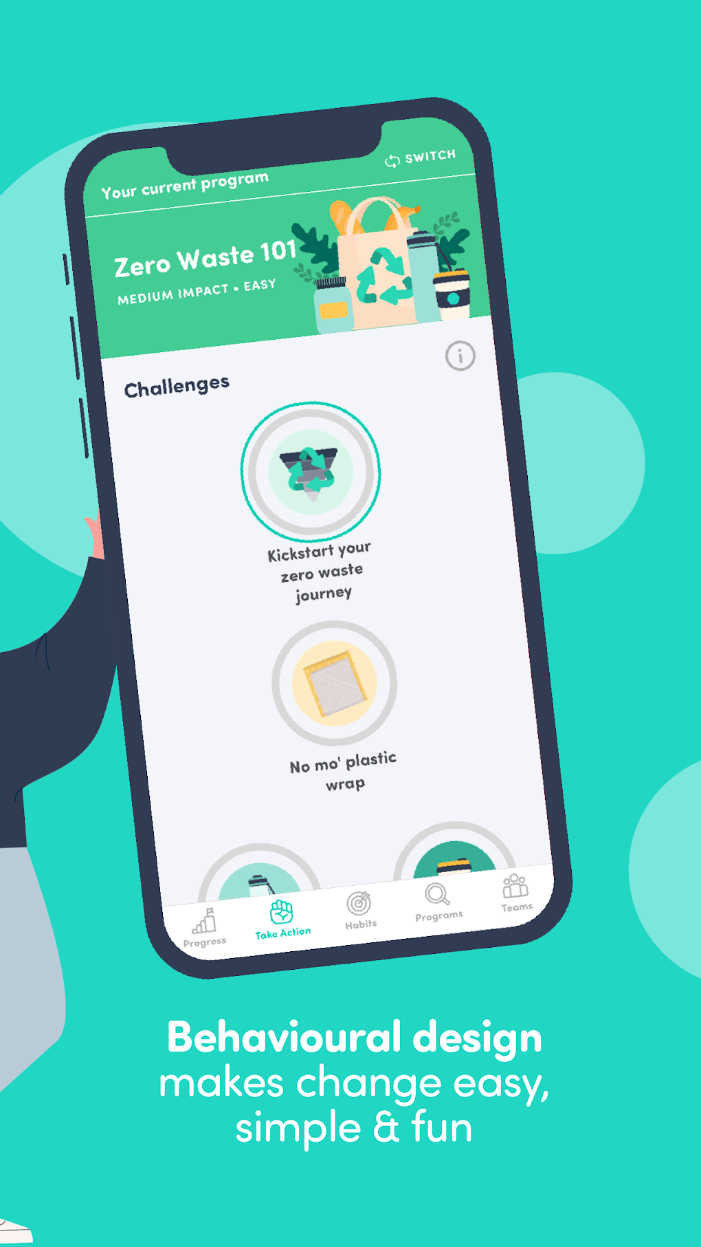 One Small Step: Sustainable Living App for Android - Download