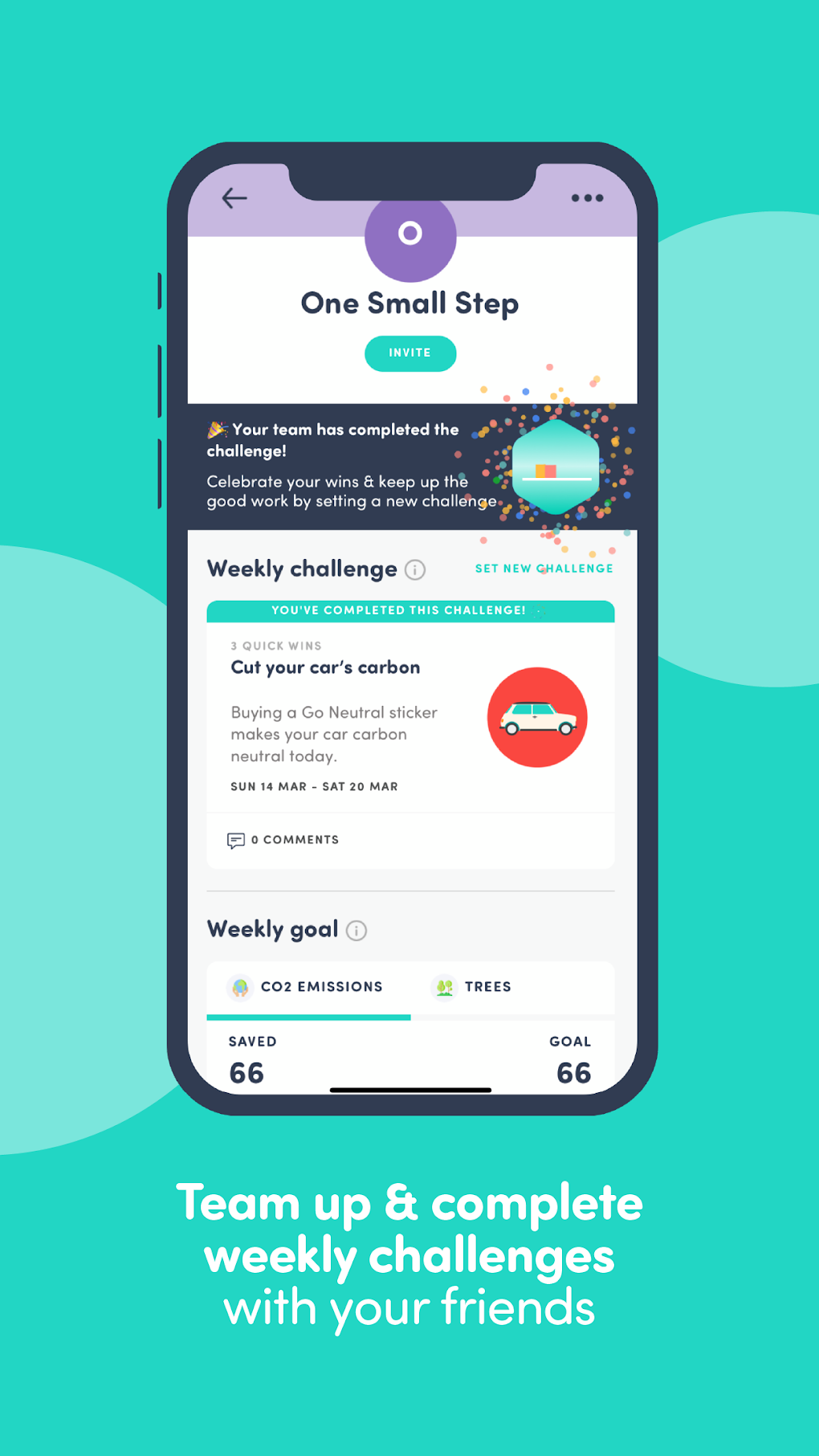 One Small Step: Sustainable Living App for Android - Download