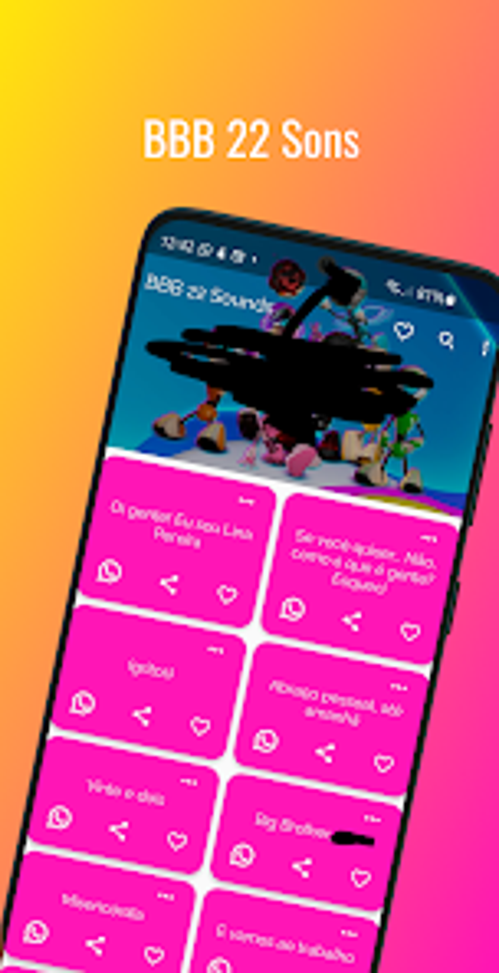 BBB 22 Sons Memes Brasil Vivo für Android - Download