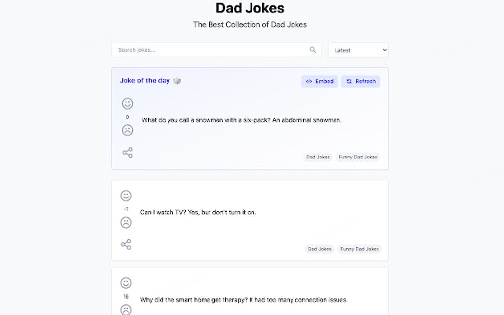 Funny Jokes Google Chrome 용 - 확장 프로그램 다운로드