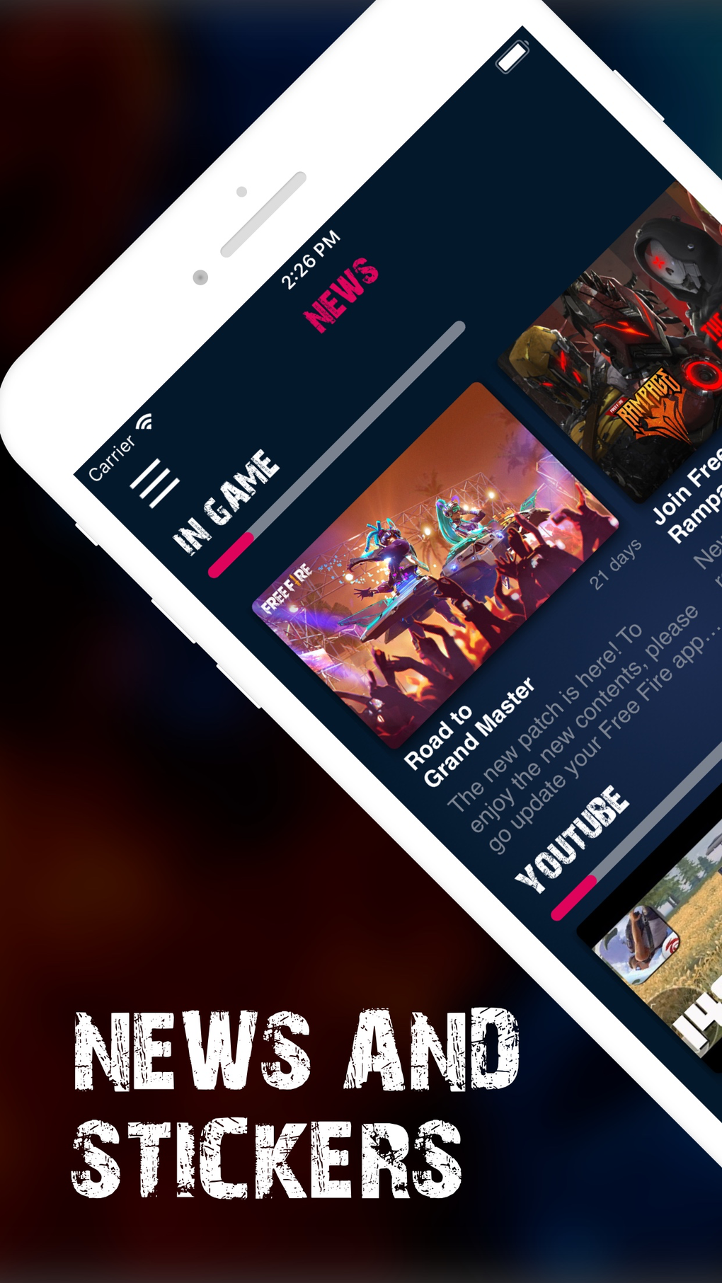 Stickers Weapons - Free Fire para iPhone - Descargar