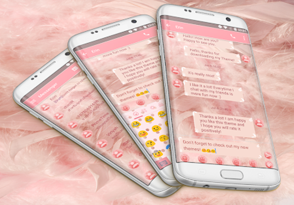 SMS Messages Fluffy Feather para Android - Descargar