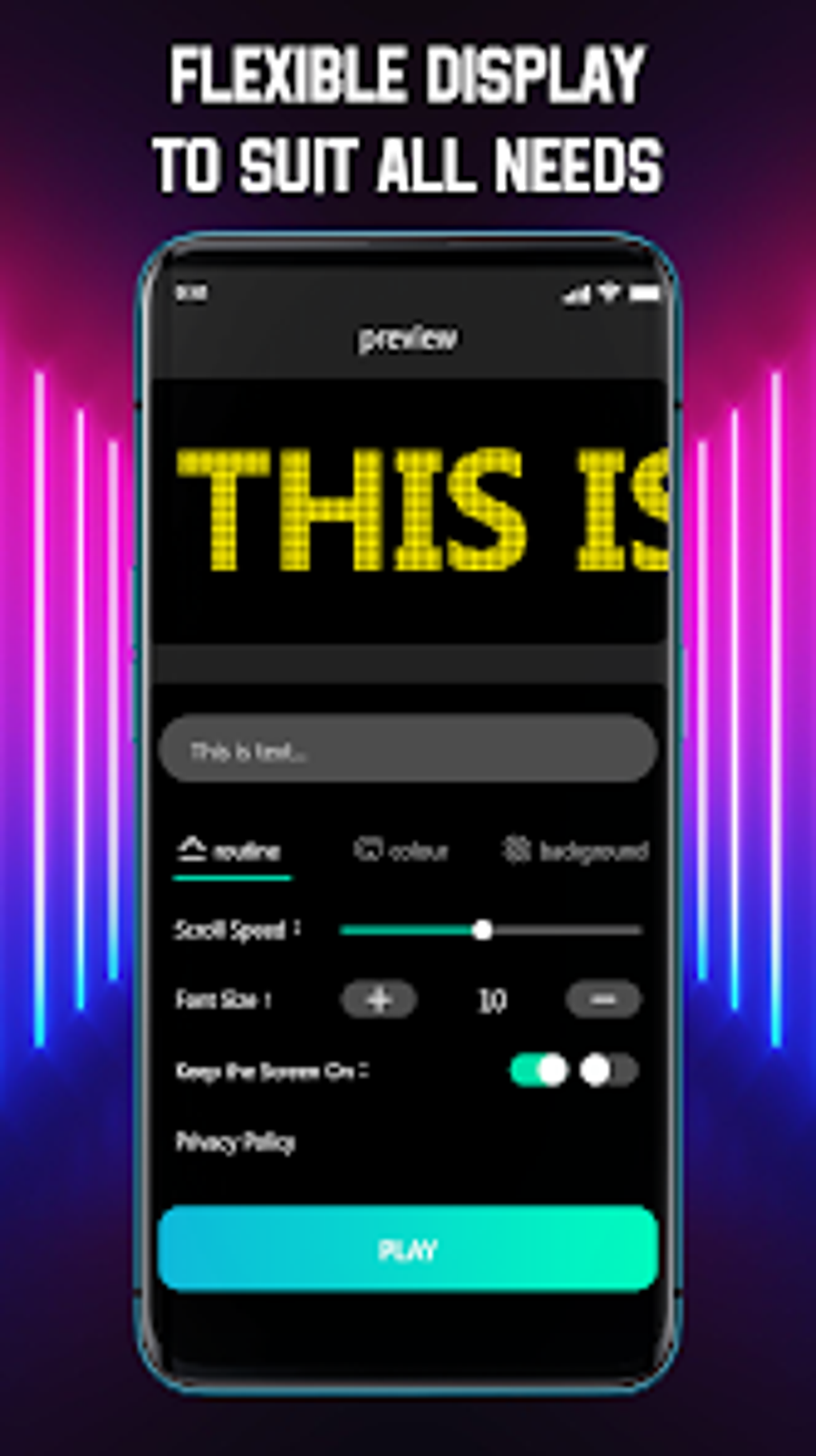 GlowText Led Banner para Android - Descargar
