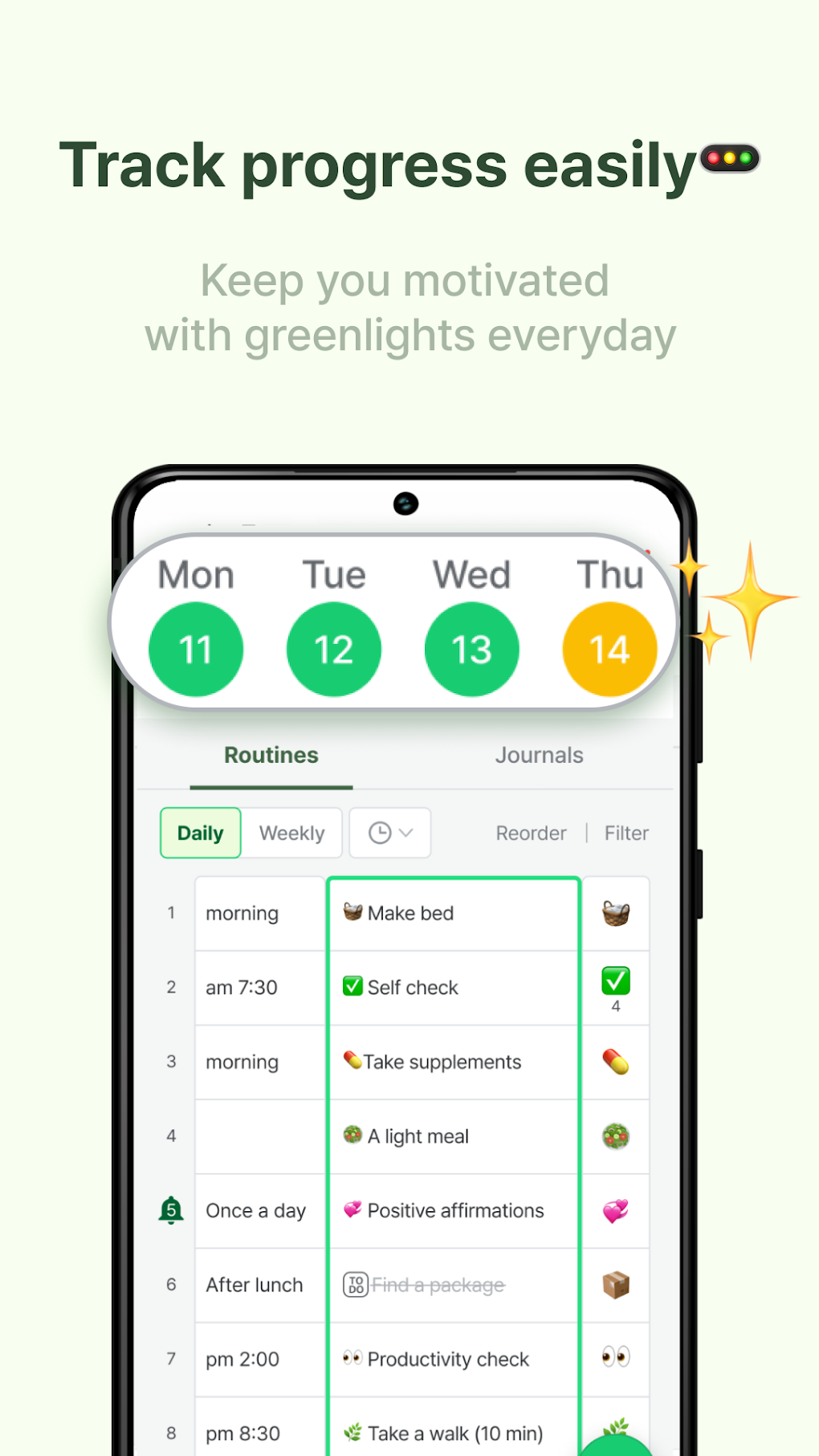 Android 용 MyRoutine Routine tracker - 다운로드