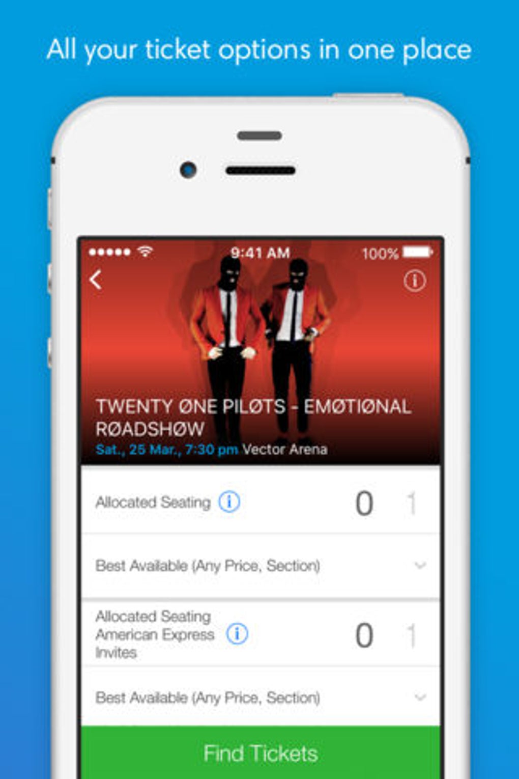 iPhone 용 Ticketmaster NZ - 다운로드