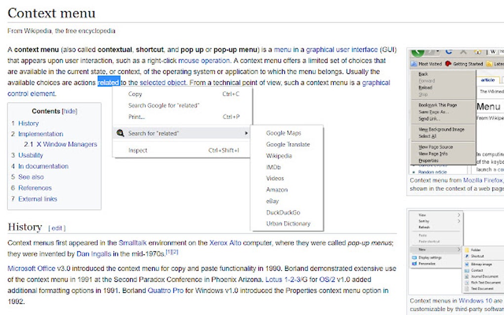 Context Search for Google Chrome - Extension Download