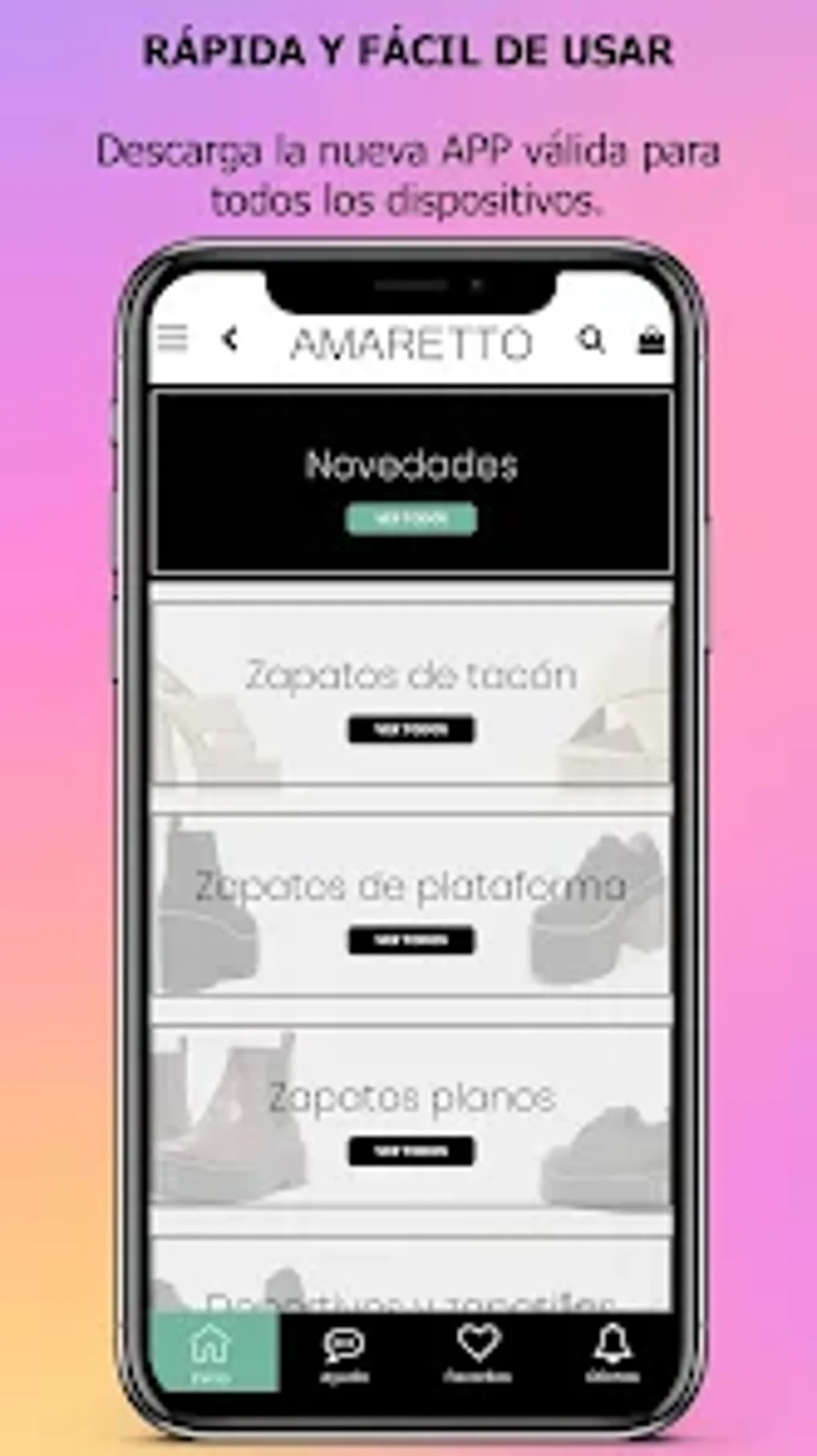 AMARETTO - Zapatos para mujer pour Android - Télécharger