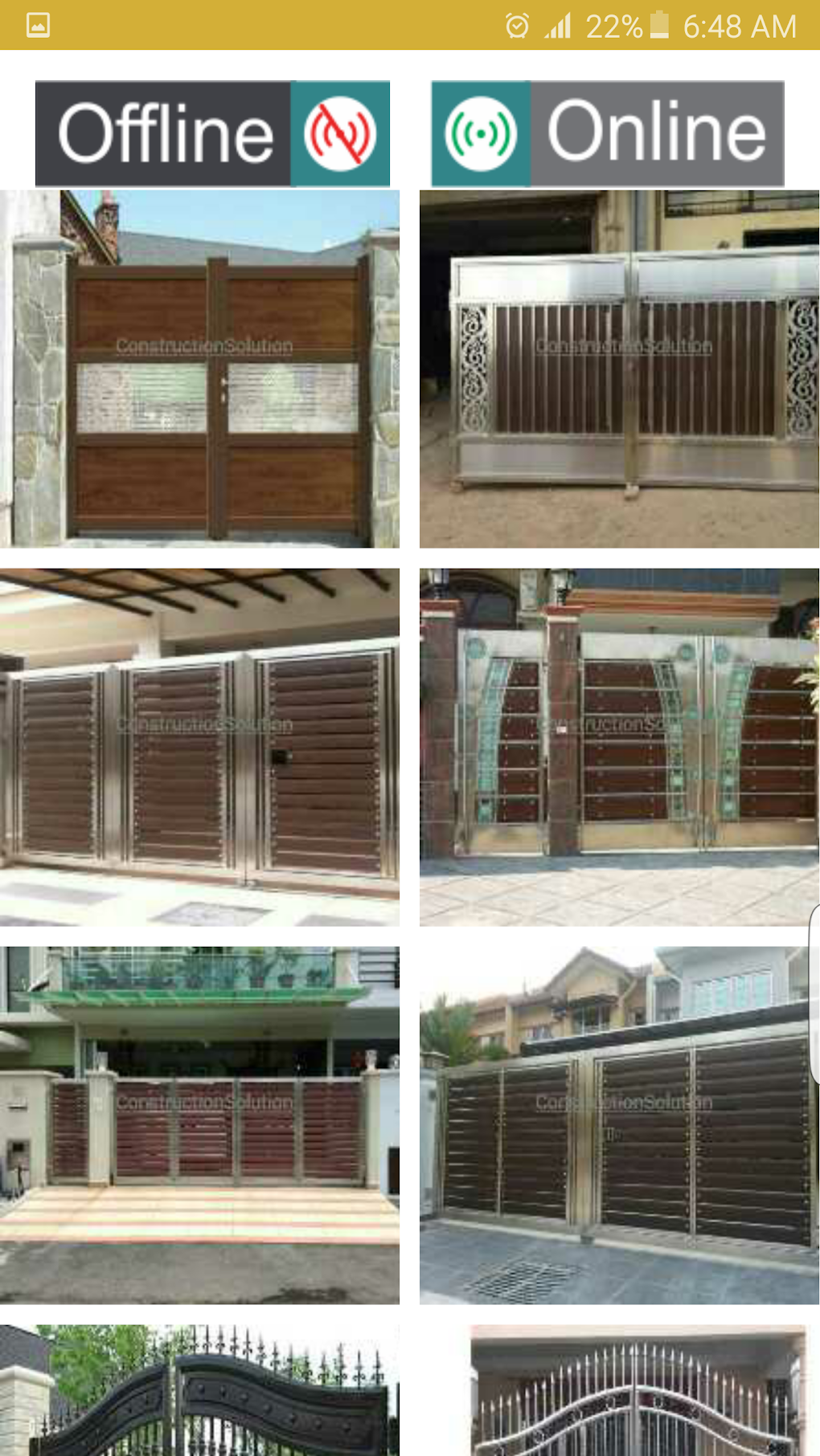 Steel Gate Design APK สำหรับ Android - ดาวน์โหลด