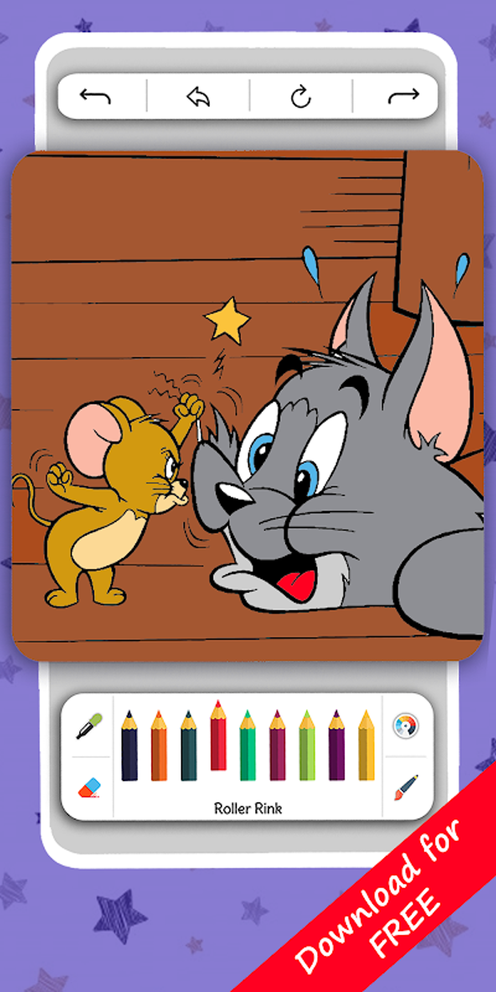 Cat Tom and Mouse Coloring Book game APK for Android - Download