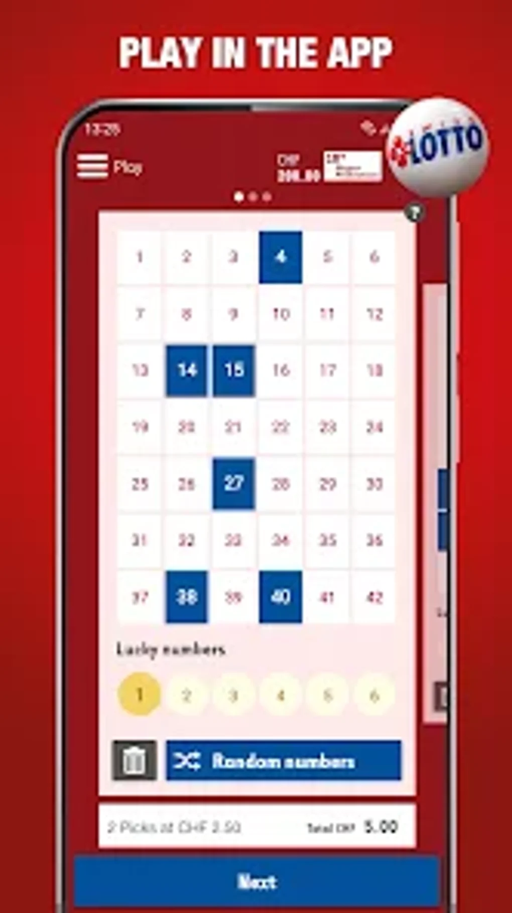 Swiss Lotto para Android - Descargar