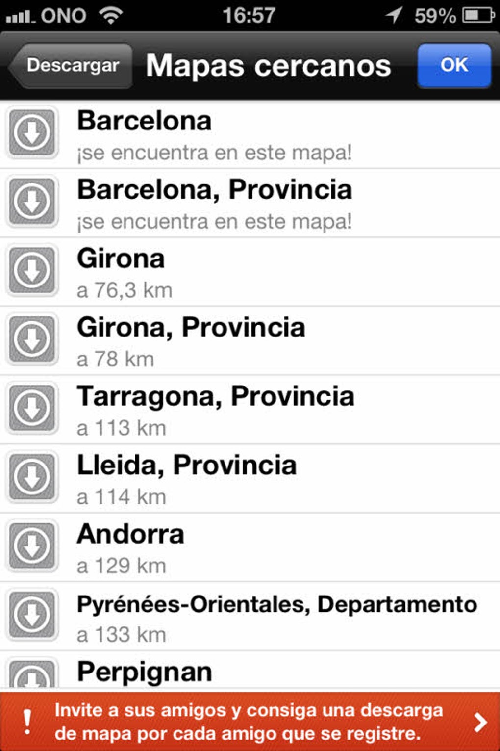CityMaps2Go Offline Maps para iPhone - Descargar