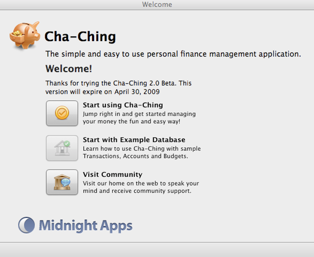 Cha-Ching for Mac - Download