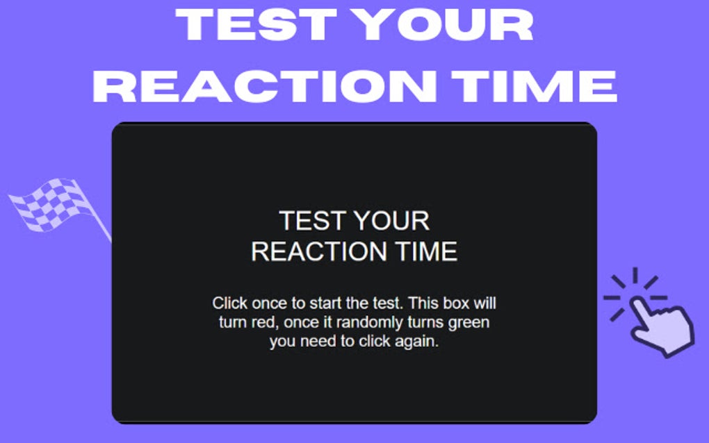 Reaction Time Tester Google Chrome 용 - 확장 프로그램 다운로드