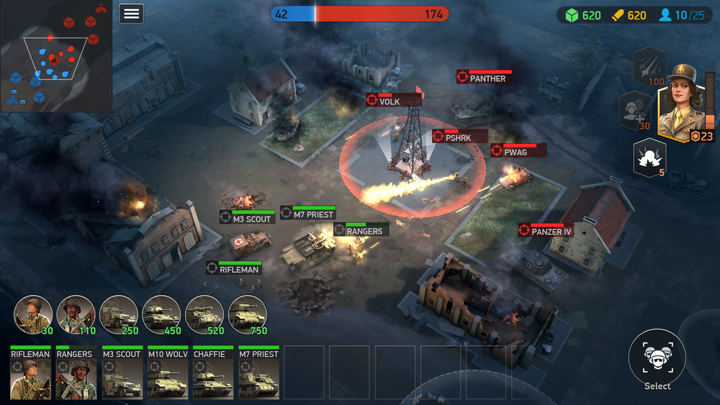 iPhone 용 World War Armies: WW2 PvP RTS - 다운로드