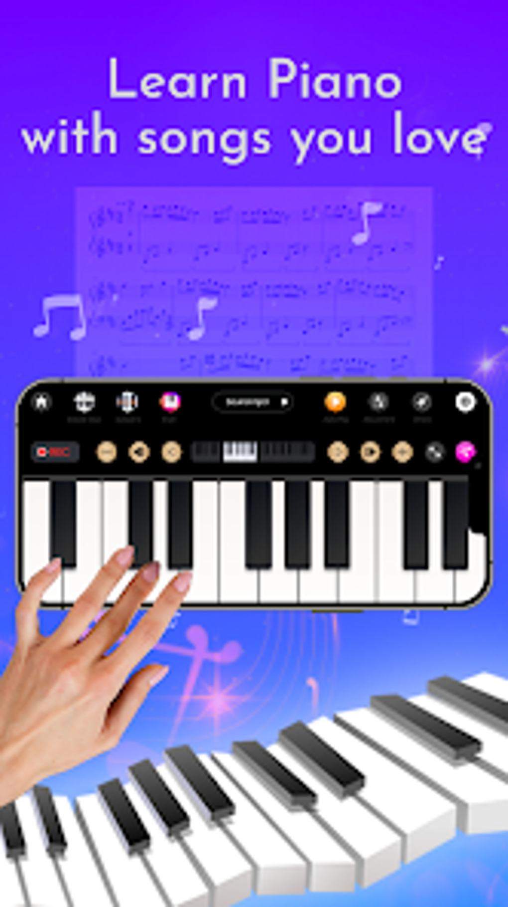 Piano Keyboard: Piano Practice für Android - Download