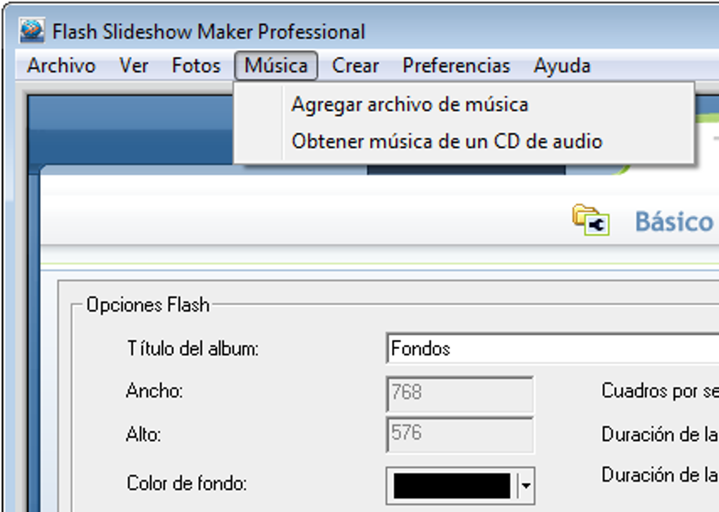 Flash Slideshow Maker - Descargar