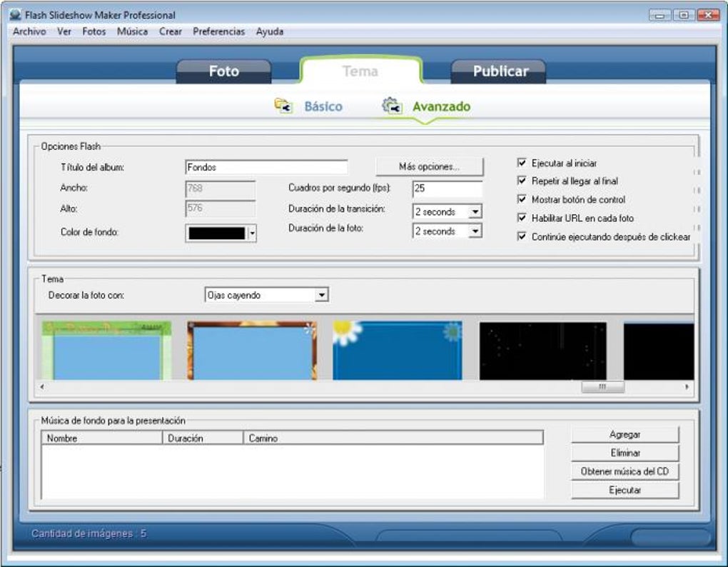 Flash Slideshow Maker - Descargar