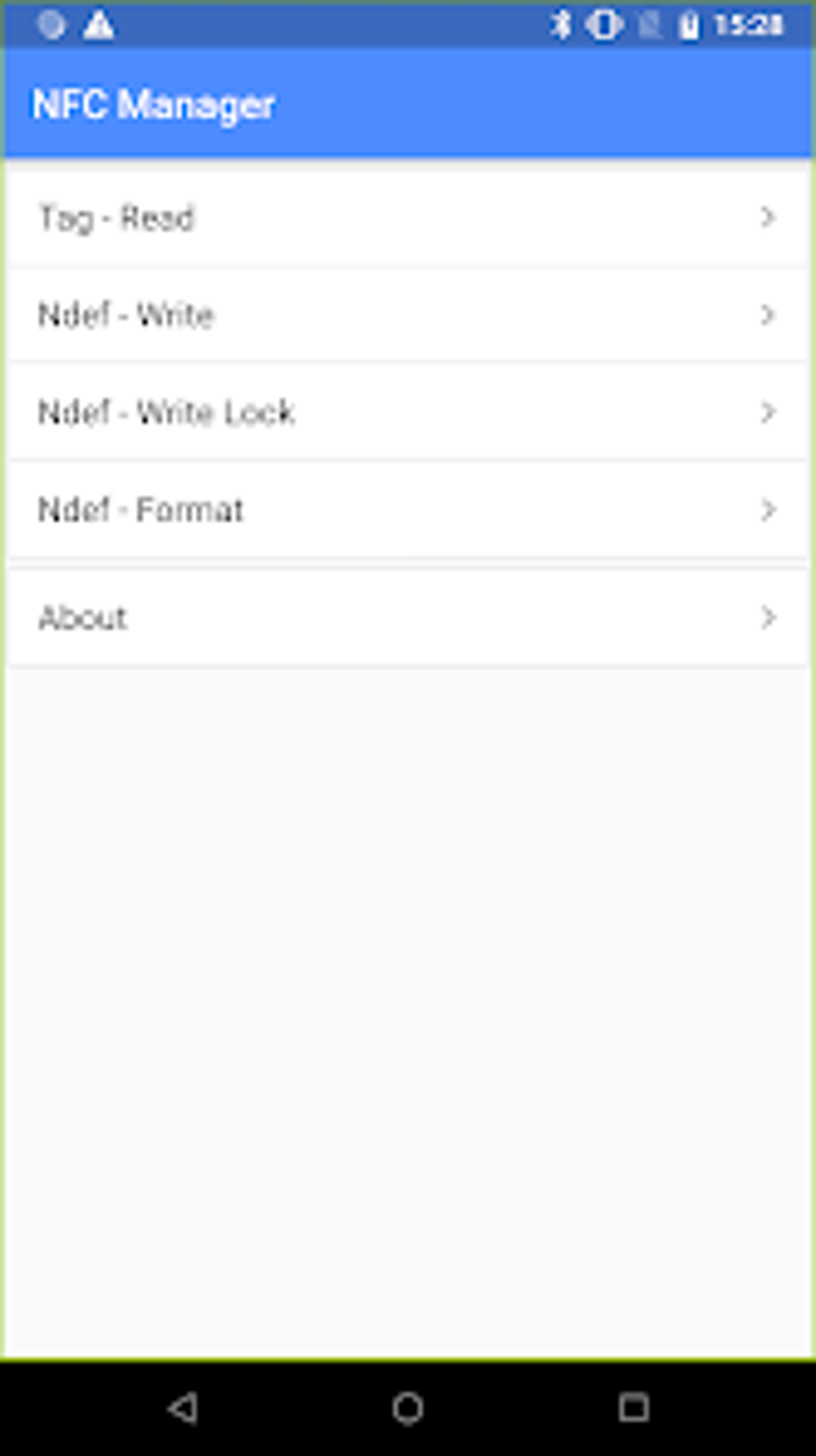 NFC Manager para Android - Descargar