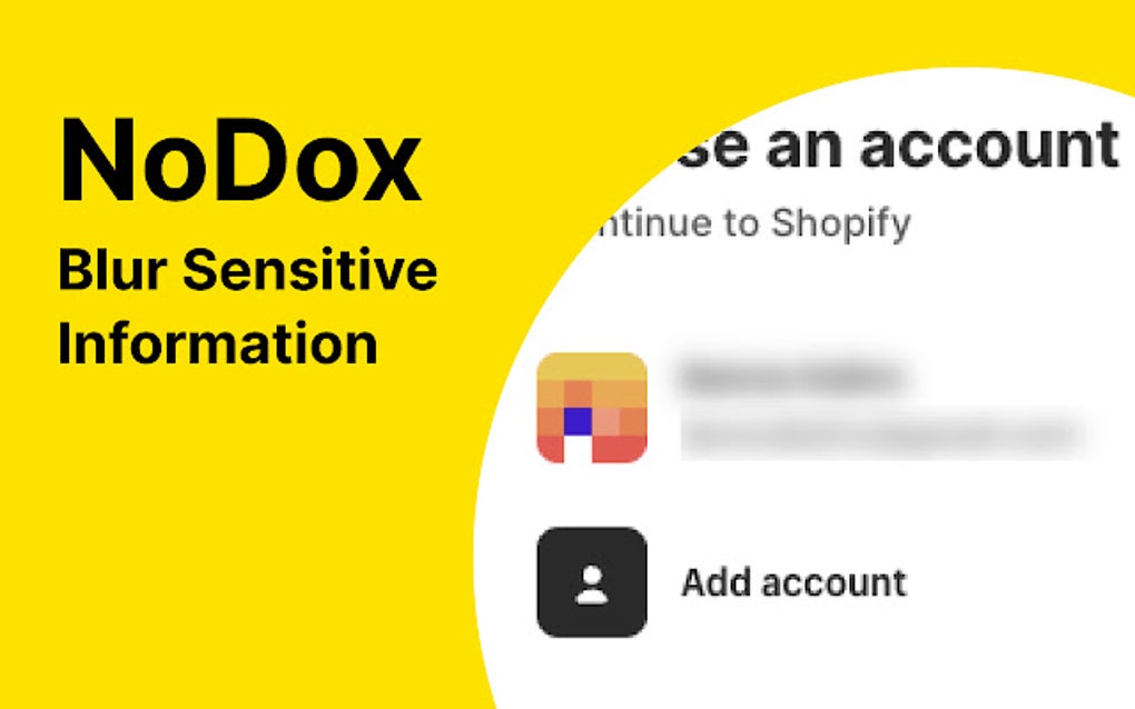 nodox for Google Chrome - Extension Download