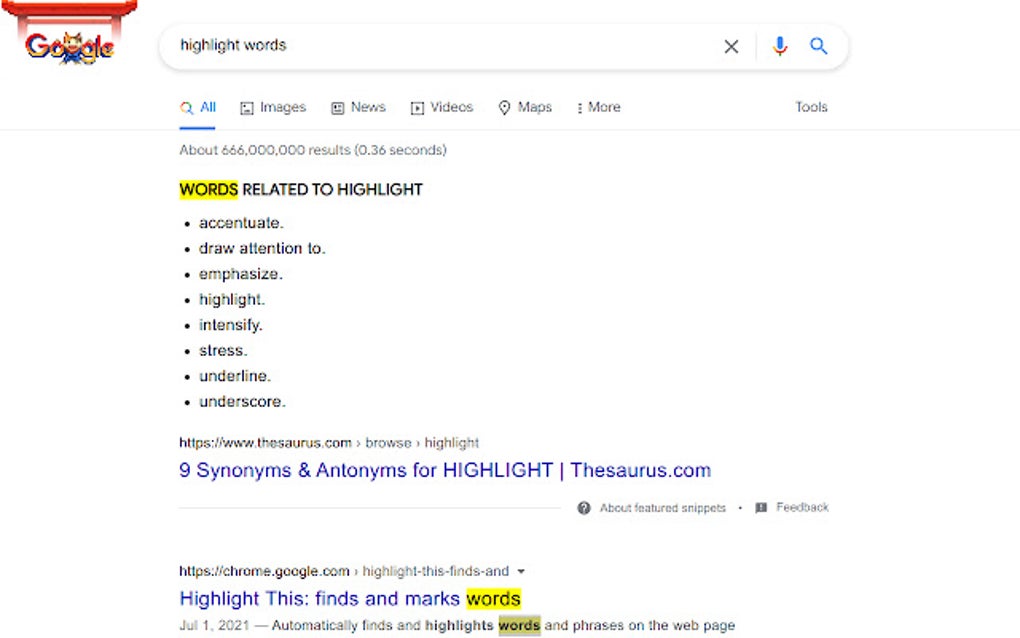 Highlight Word When Double Click for Google Chrome - Extension Download Highlight Word When Double Click for Google Chrome - Extension Download